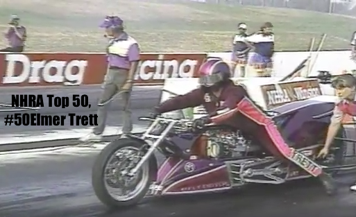NHRA #50 Elmer Trett Top Fuel Record Breaker - Muscle Car Fan