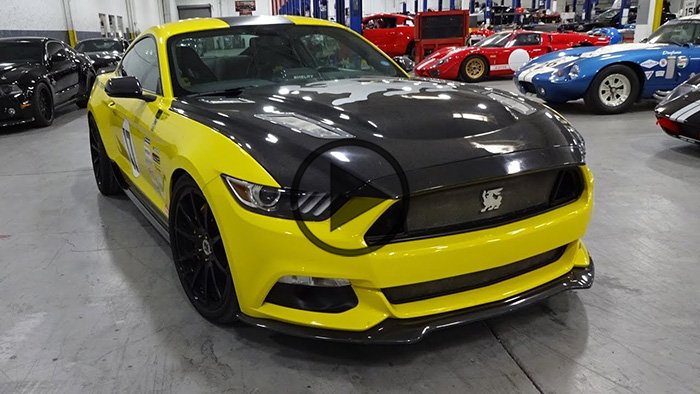 2016 Shelby Terlingua Mustang in Yellow Paint - Muscle Car Fan