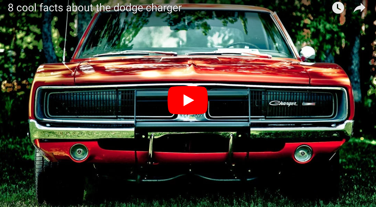8 cool facts about the dodge charger - Muscle Car Fan