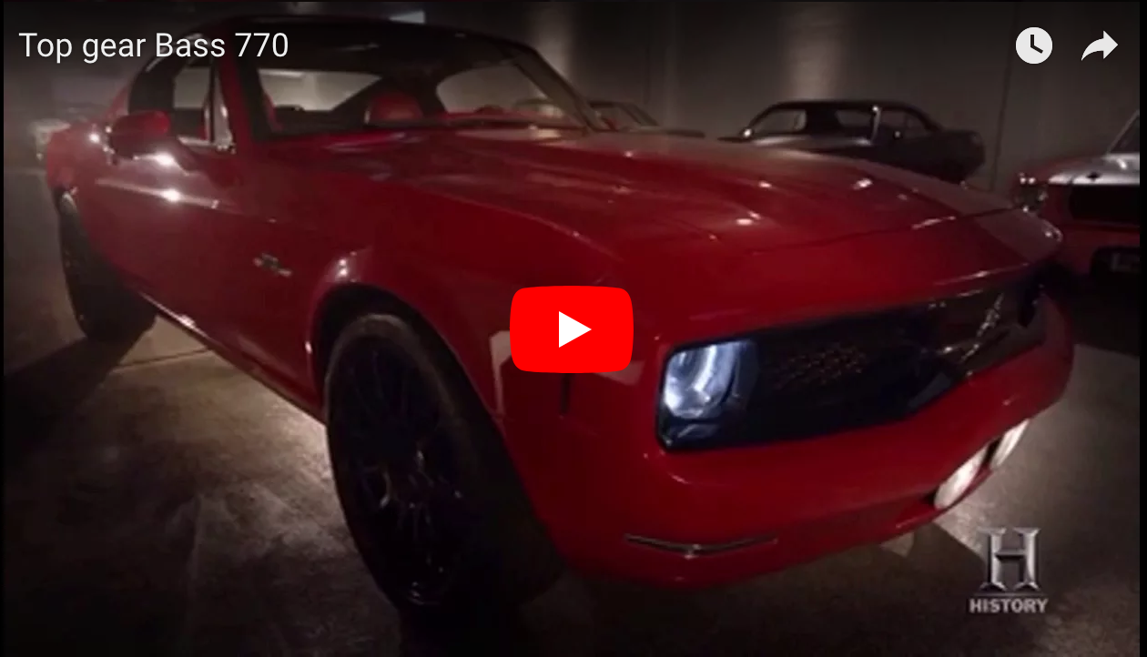Top gear Bass 770, Combining the epic Muscle car style and design ...
