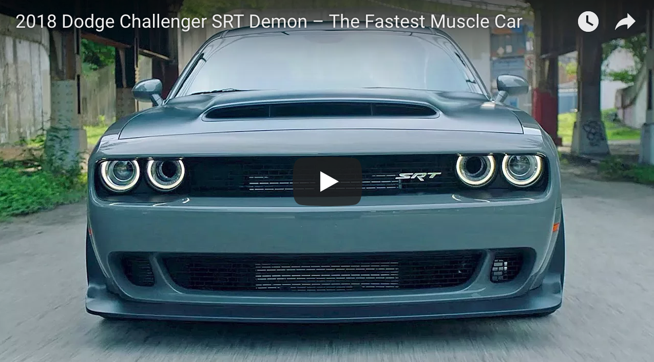 2018 Dodge Challenger SRT Demon – The Fastest Muscle Car - Muscle Car Fan