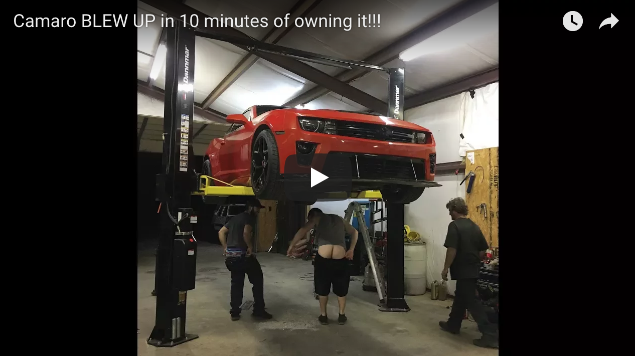 Camaro BLEW UP in 10 minutes of owning it!!! - Muscle Car Fan