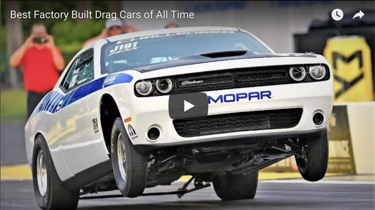 Best Factory Built Drag Cars of All Time - Muscle Car Fan