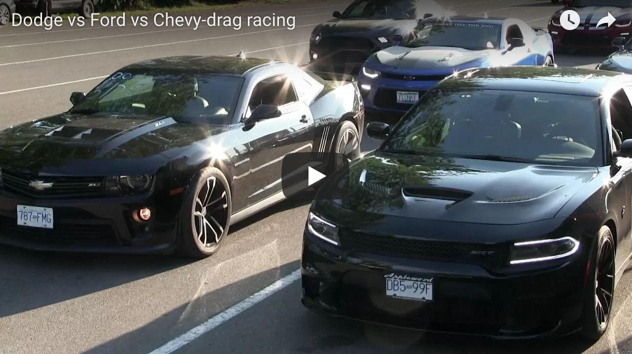 Dodge vs Ford vs Chevy-drag racing - Muscle Car Fan